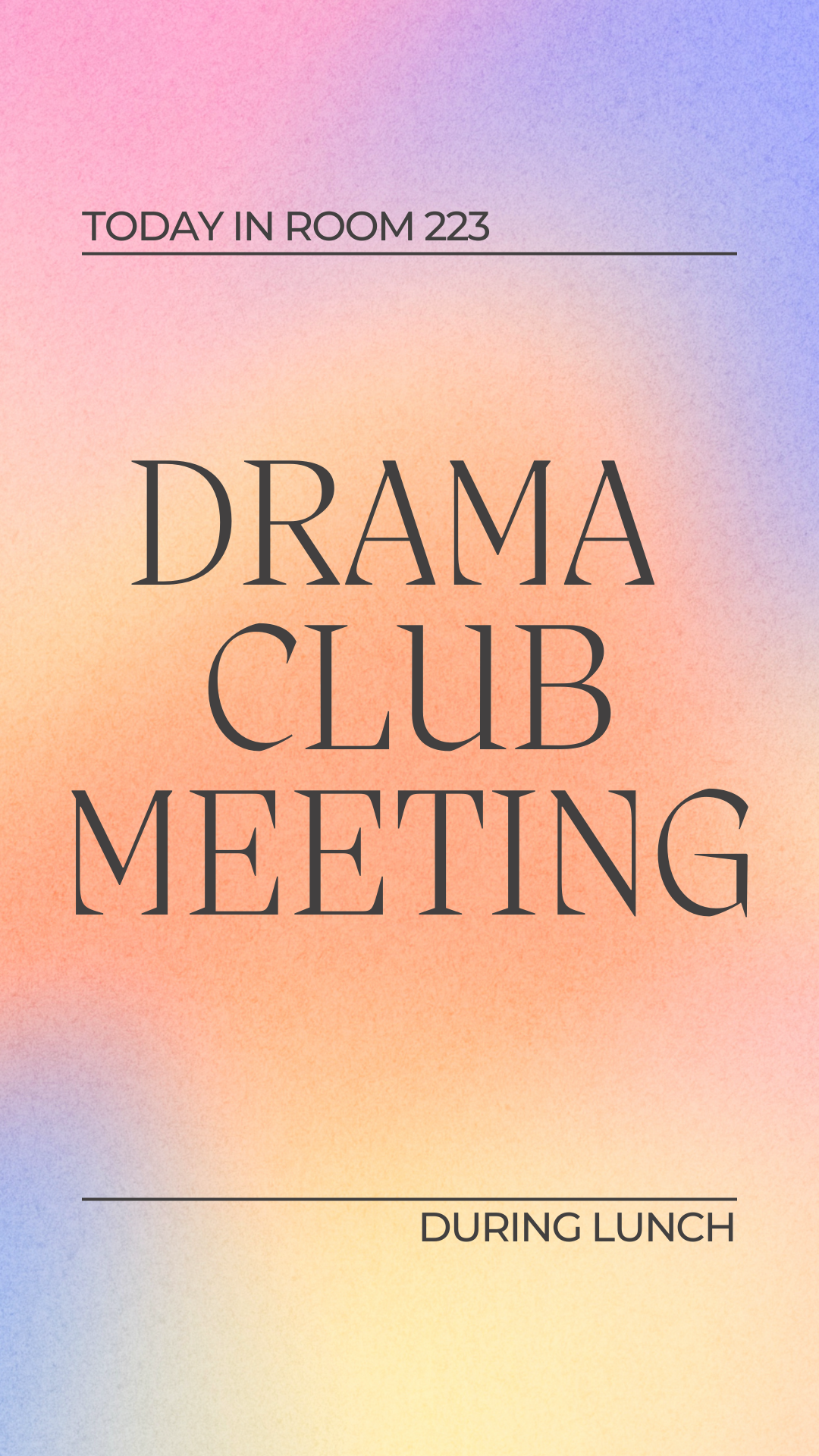 Drama Club Meeting 9/22 – UniTheatreArts.org